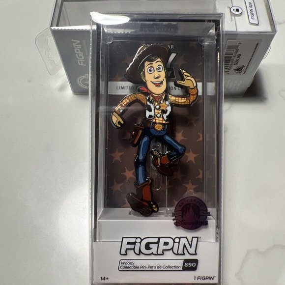 Disney | Jewelry | Disney Pin Figpin Woody 89 Brand New Toy Story New ...